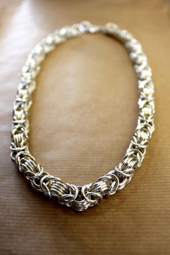 Silver Byzantine Chain | Waterside Gallery